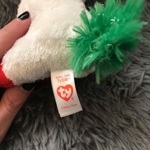 Ty | Toys | Beanie Boos Candy Cane Unicorn Rainbow Colour Eyes | Poshmark